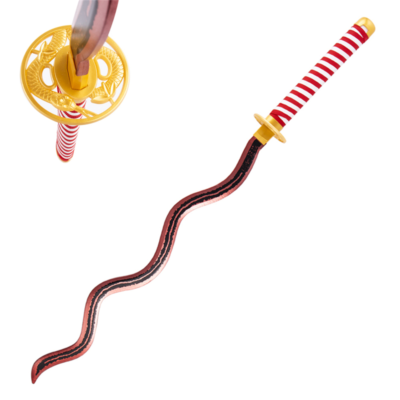 Demon Slayer Nichirin Blade Obanai Iguro Bamboo Sword - Buy bamboo ...